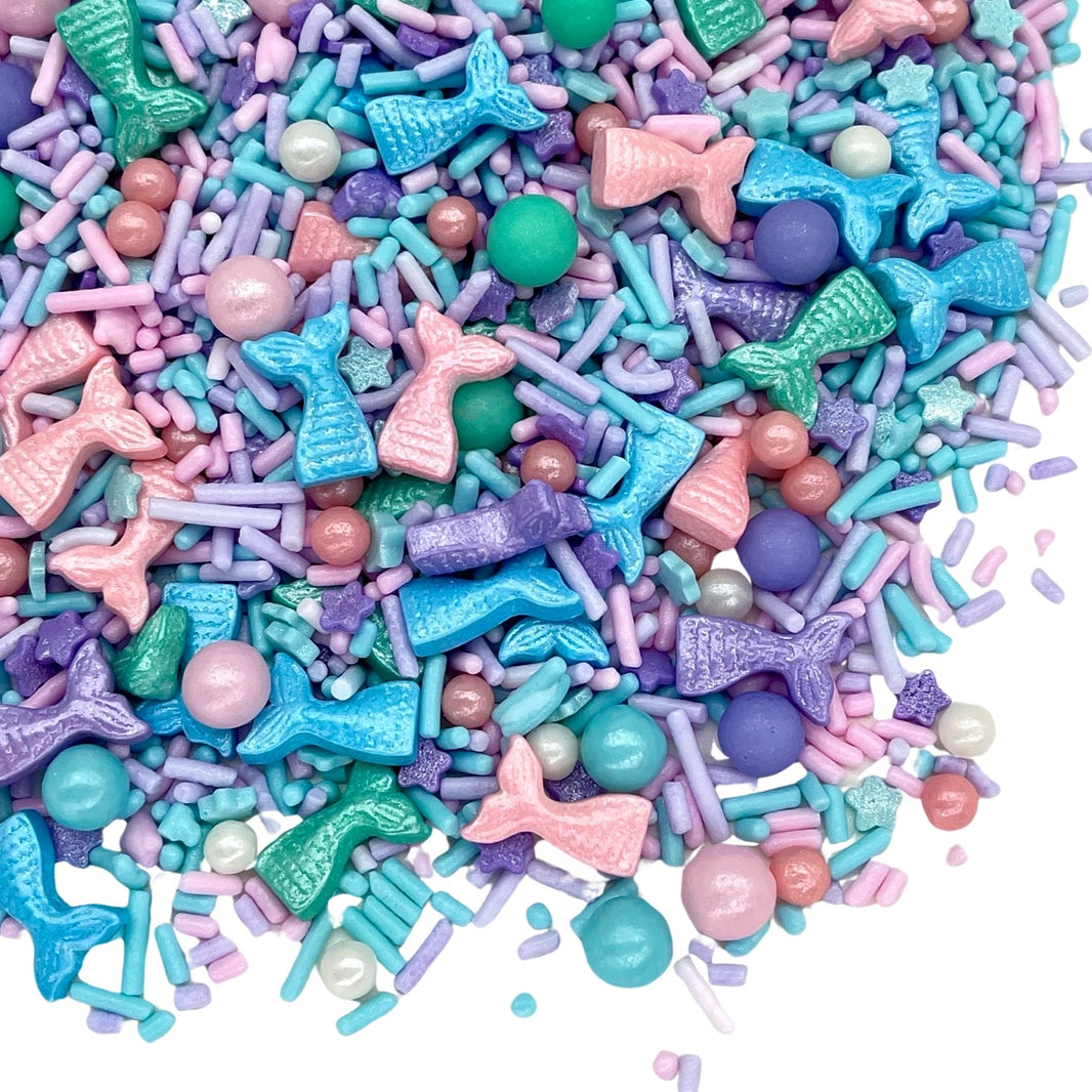 Mermaid Party Sprinkle Mix | Mermaid Sprinkles | Edible Sprinkles | Ma