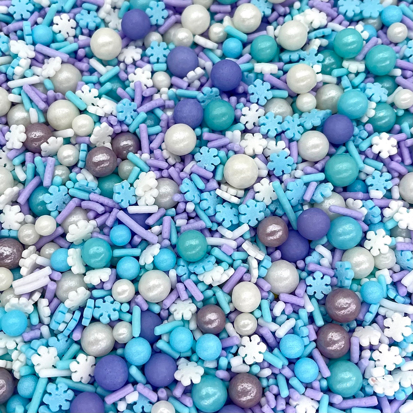 Let it Snow Sprinkle Medley | Snowflake Sprinkles | Winter Sprinkles